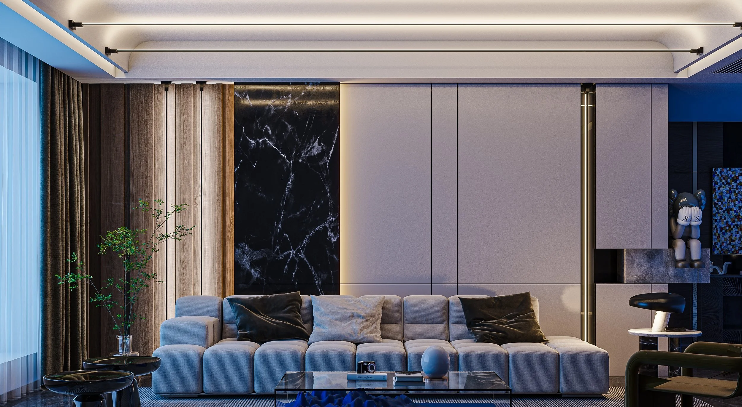 U Technology - Skyline Series - Commercial Floating Indirect LED Luminaire