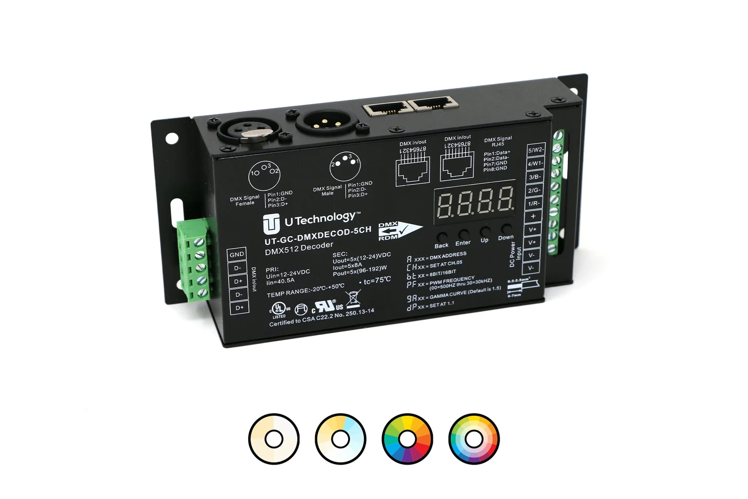 U Technology - DMX Decoder | Smooth and Versatile LED Lighting Control
