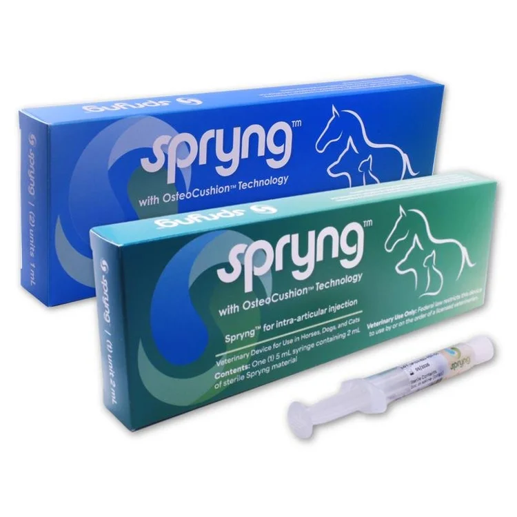 Spryng | Veterinary injection treatment for lameness, joint pain and OA