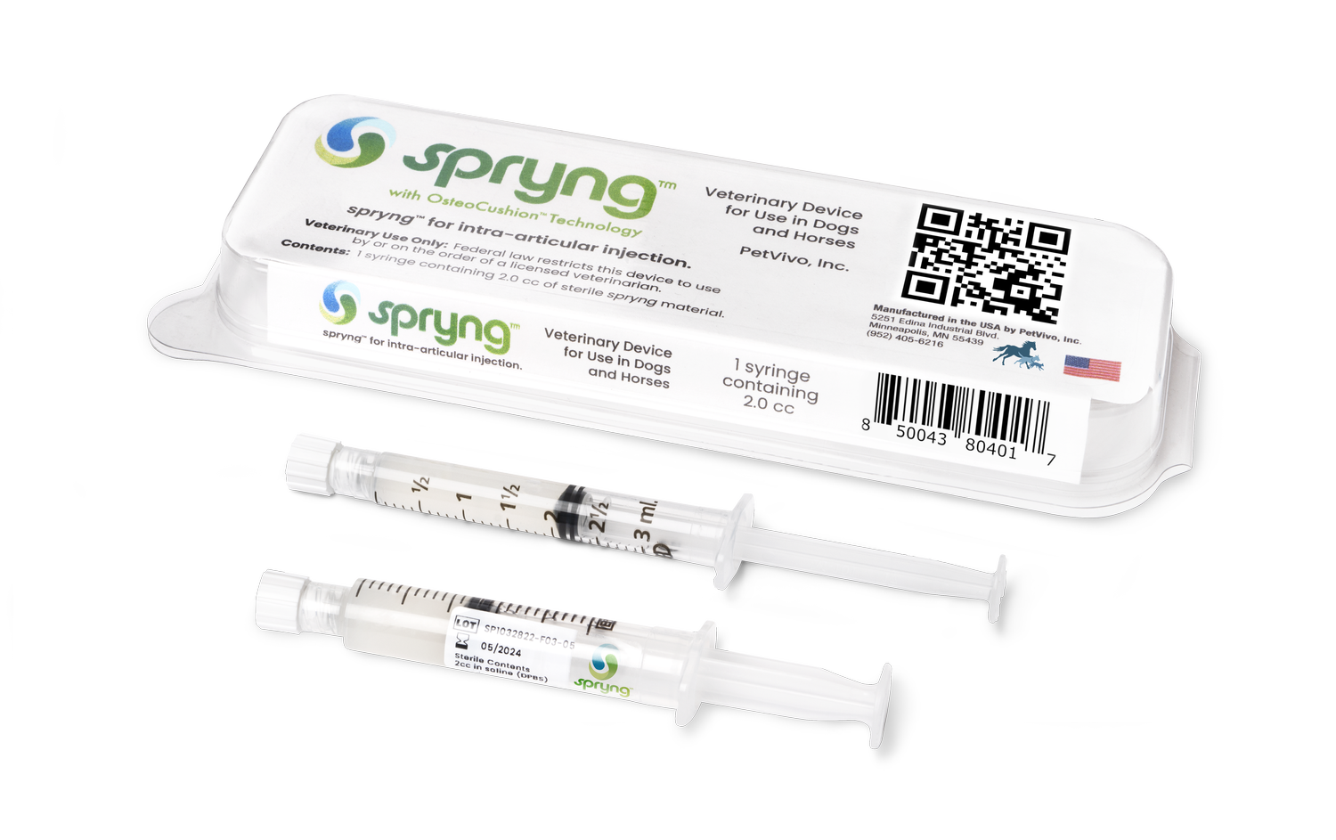 Spryng | Veterinary injection treatment for lameness, joint pain and OA