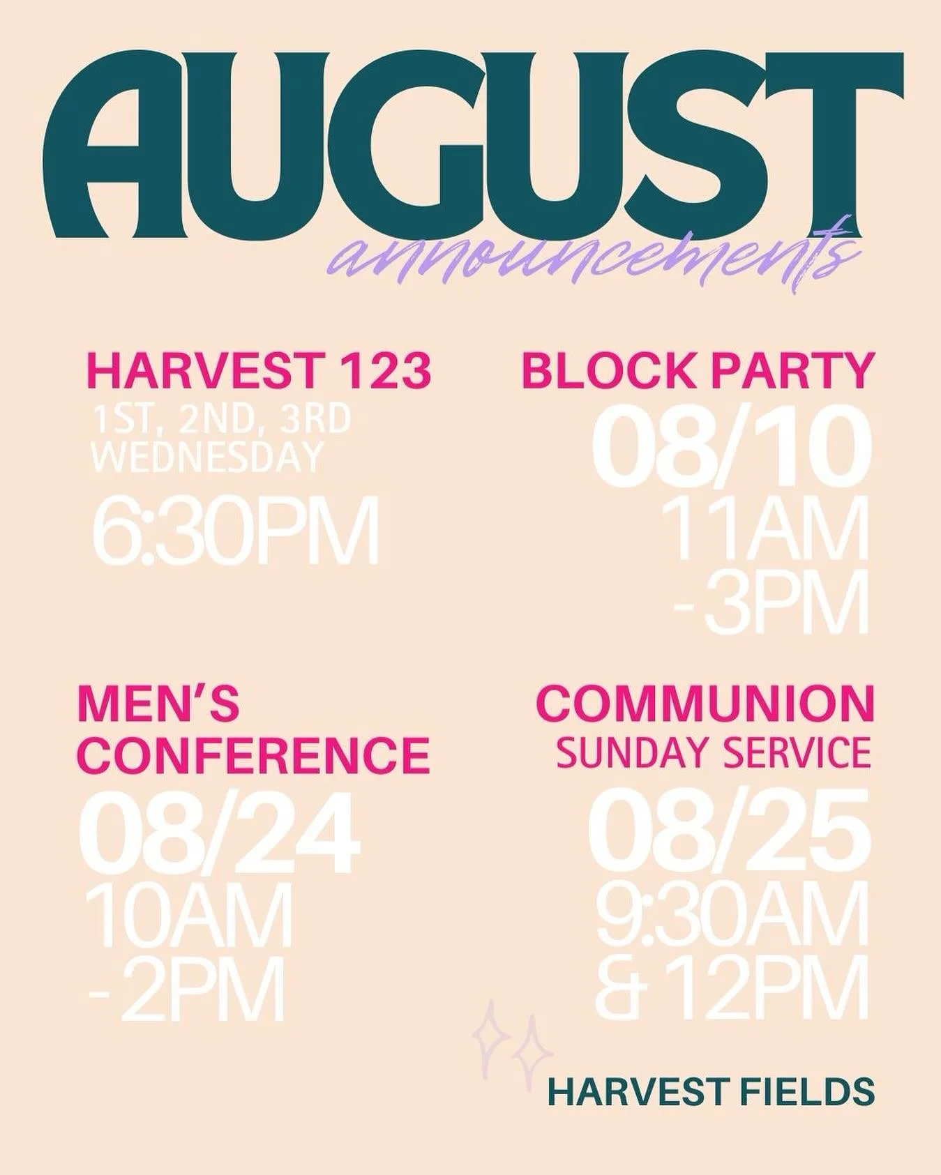 Harvest Fields Community Church: A Church That Reveals God, Reaches ...