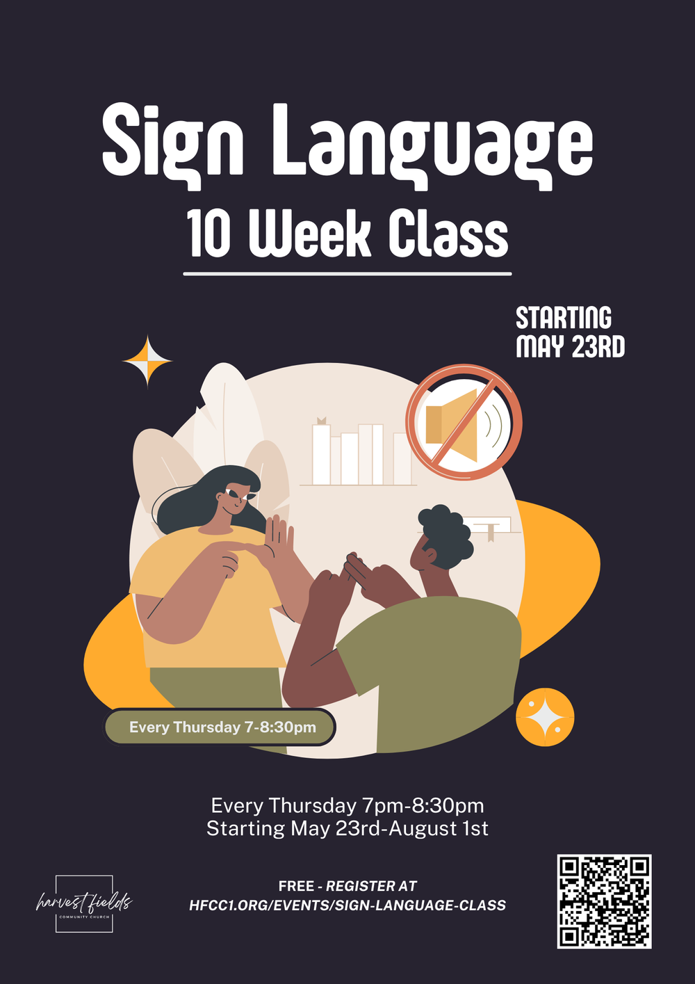 Upcoming events — Harvest Fields Community Church