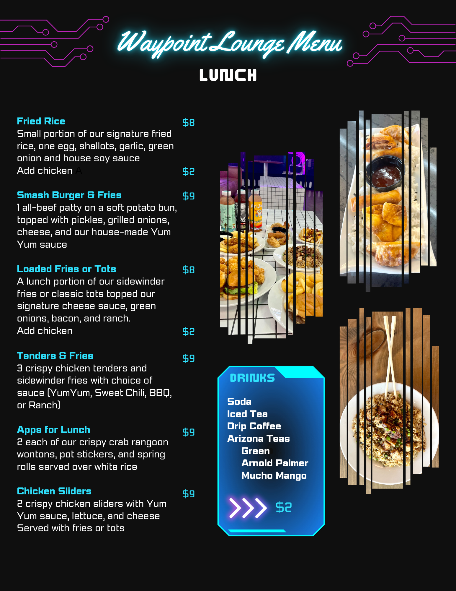 DINING — Waypoint Lounge