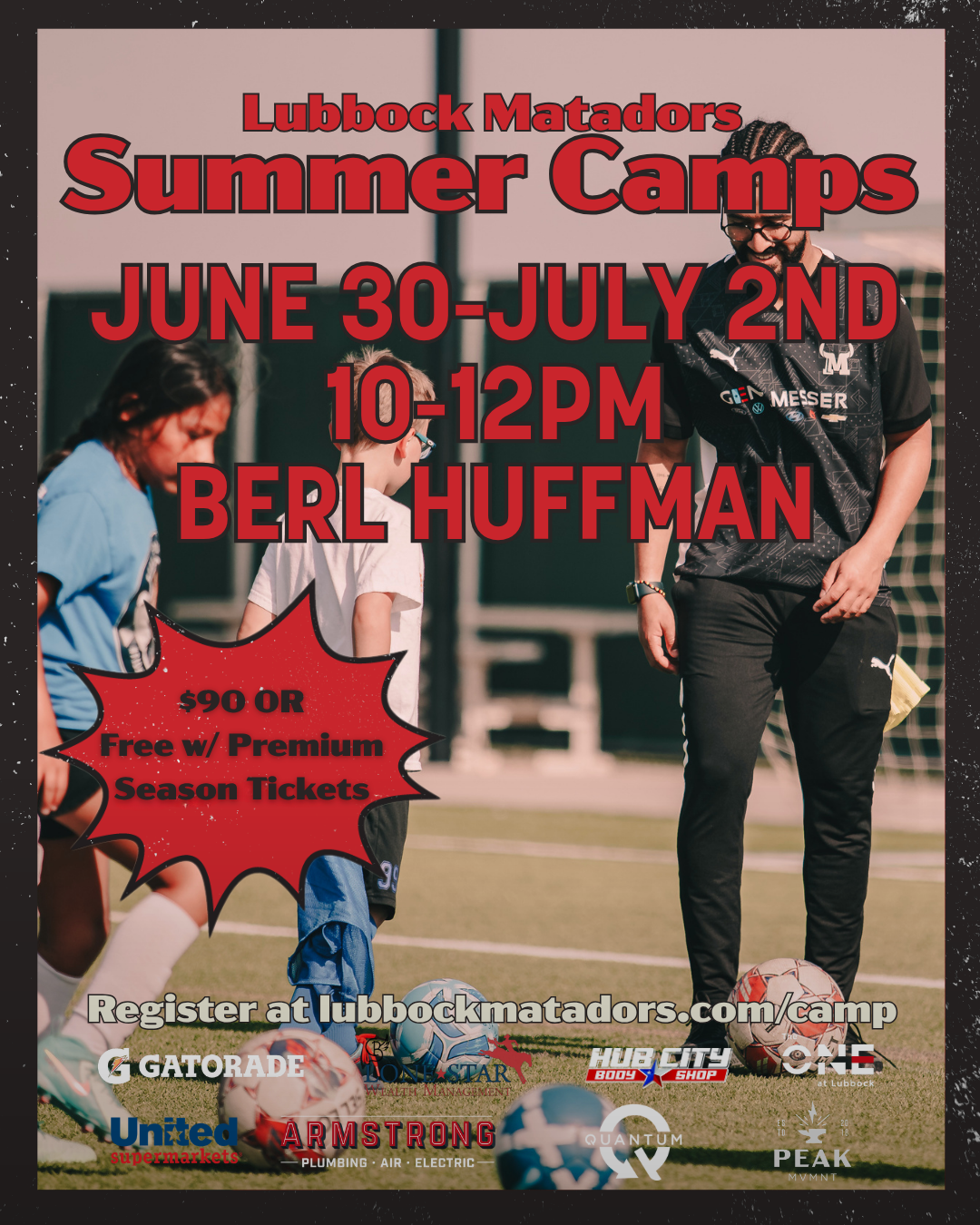 CAMP — Lubbock Matadors SC