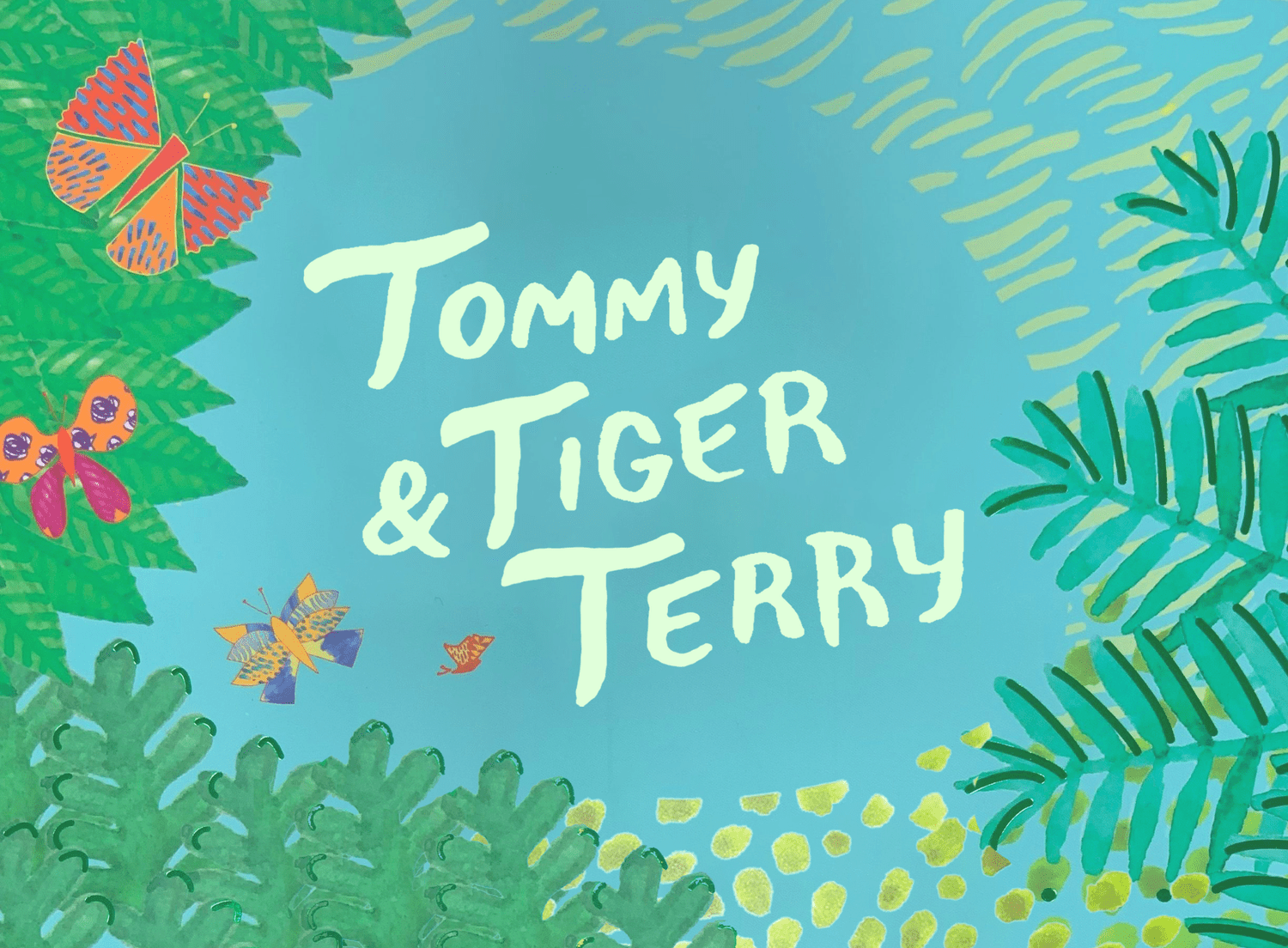 Tommy & Tiger Terry Book — To Be Loved
