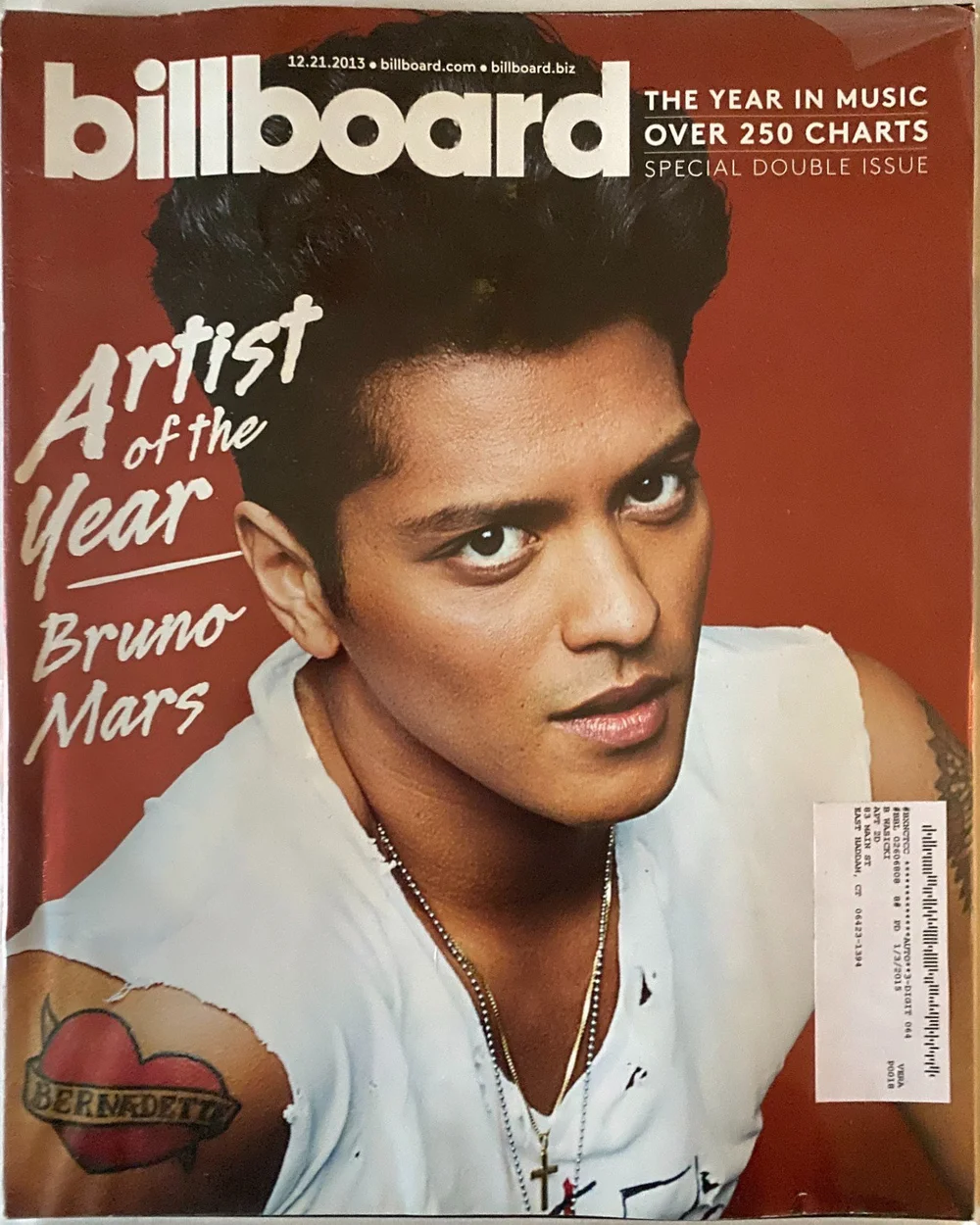 Bruno Mars Billboard Artist Of The Year