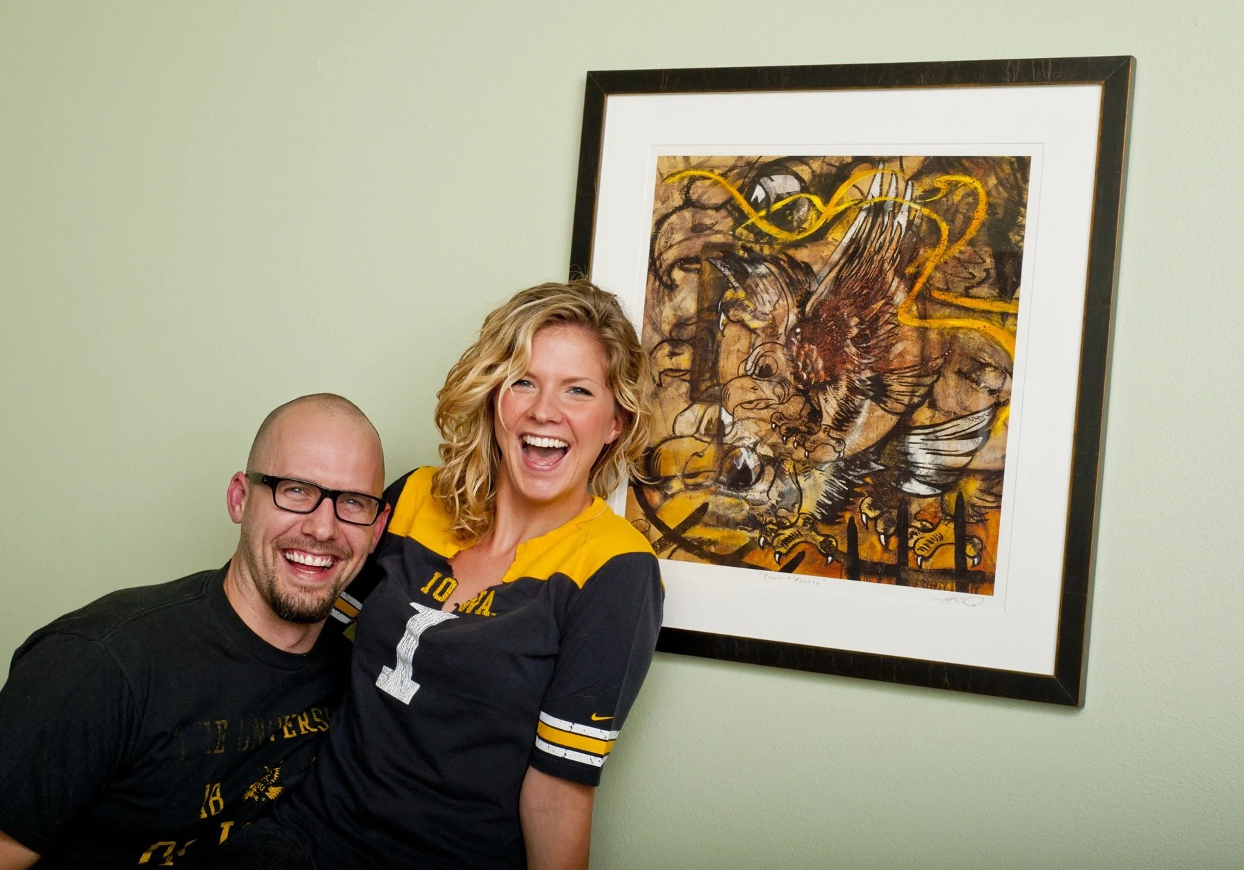 McNutt Art - Original Iowa Hawkeye Artwork