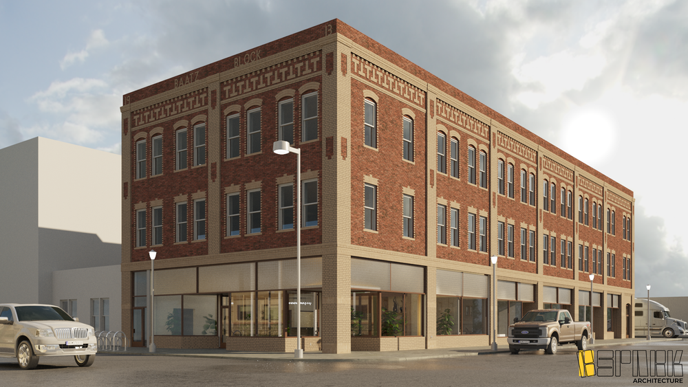 Baatz Building Apartments — BSPARK Architecture | Great Falls, Montana
