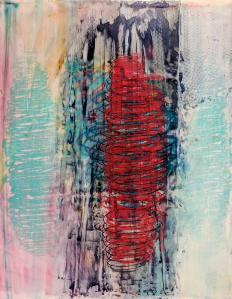 Monotype with Gel Plate & Encaustics — Unison Arts