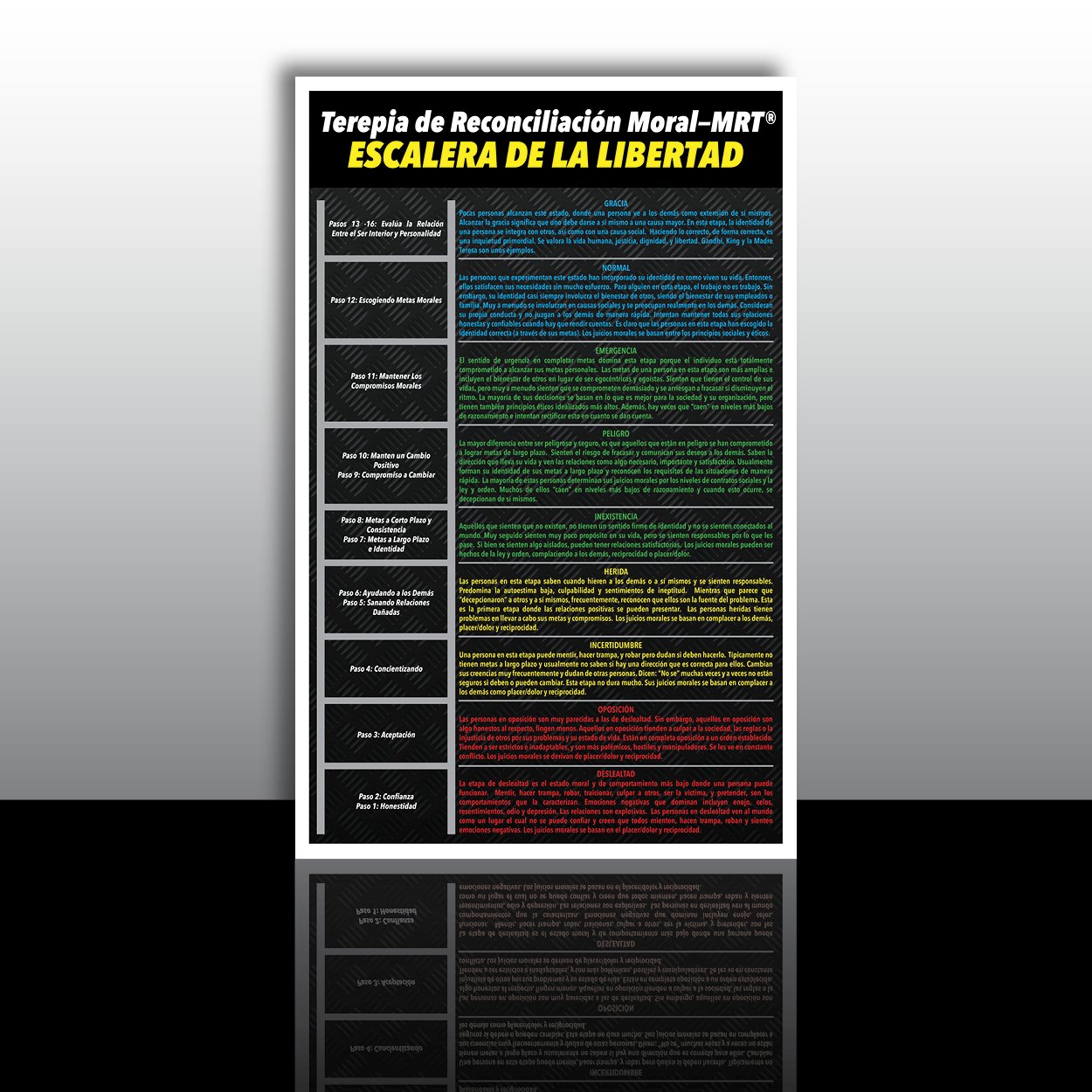 Spanish - Freedom Ladder Poster — Official Moral Reconation Therapy—MRT ...