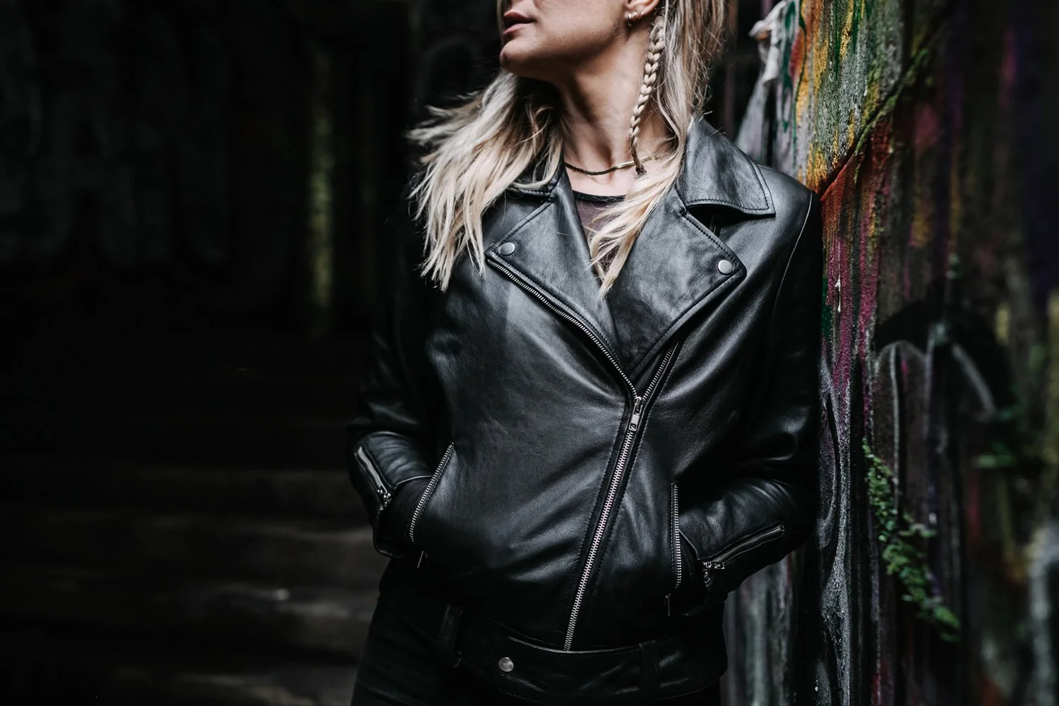 Sleek, Chic, and Badass: The Rumy Leather Biker Jacket — Nature ...