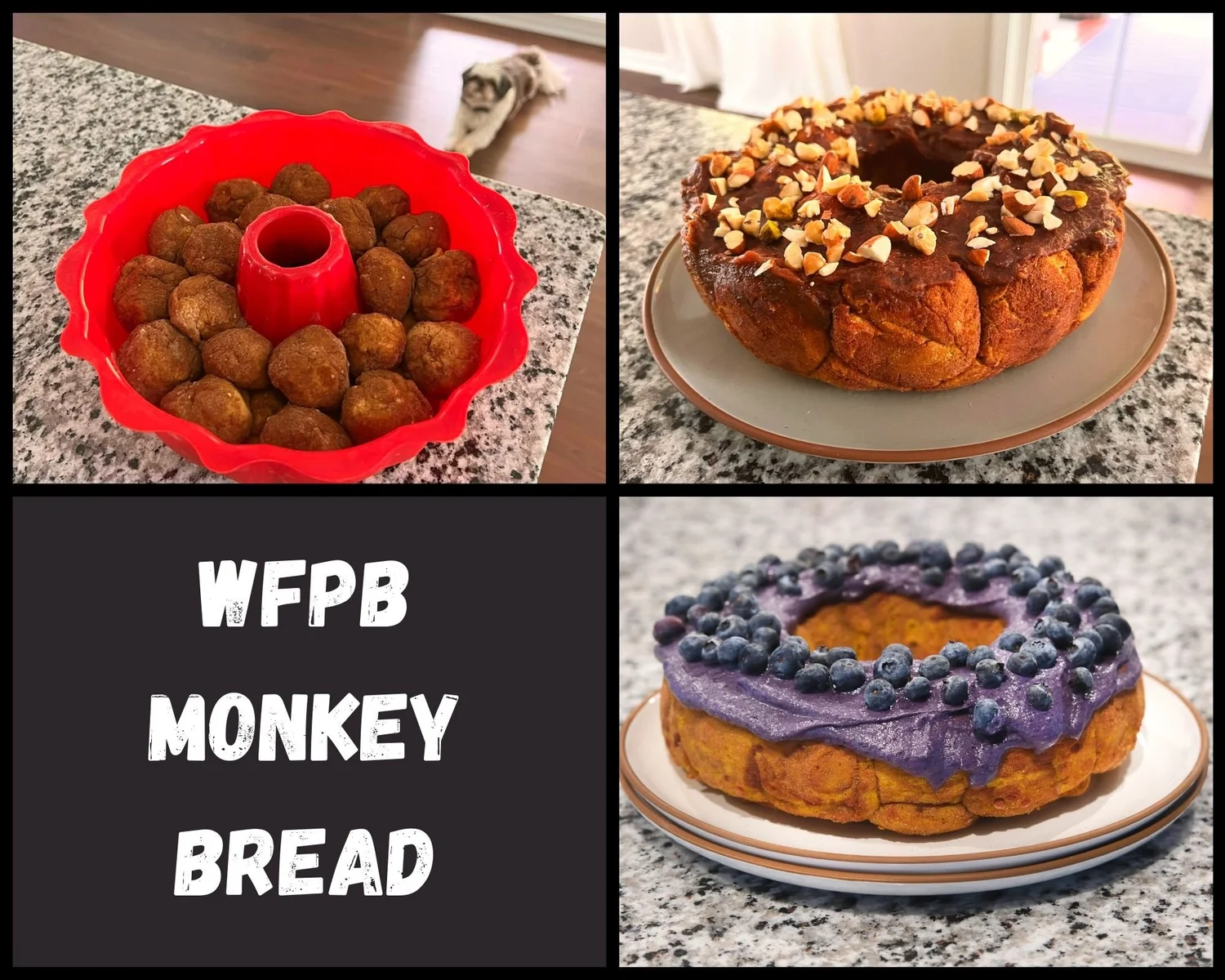 WFPB Monkey Bread — The Jaroudi Family