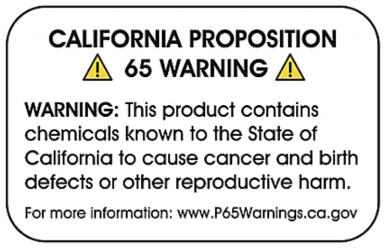 New Proposition 65 Amendments in Effect in 2025 — Environmental ...