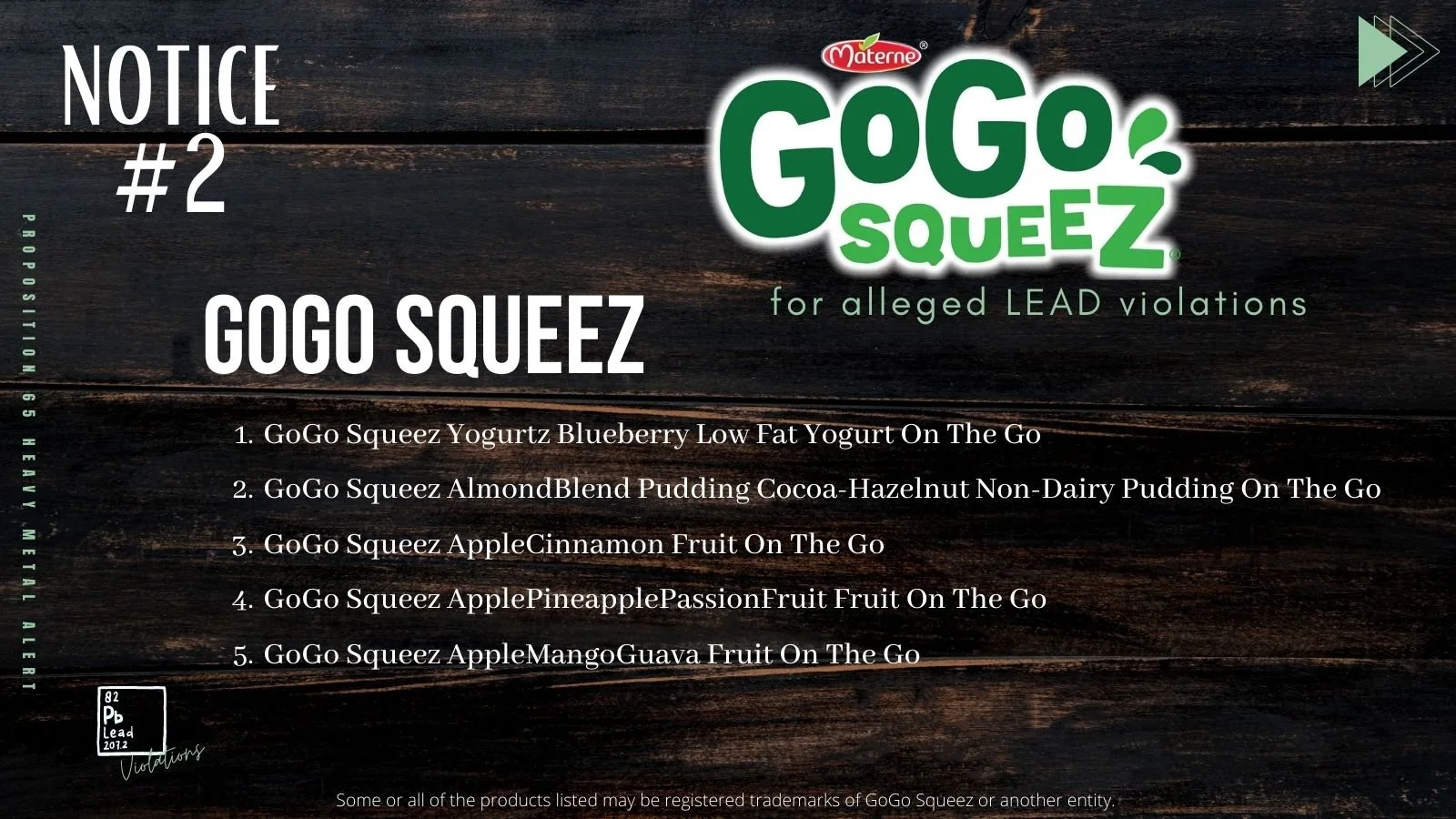 GoGo Squeez — Environmental Research Center