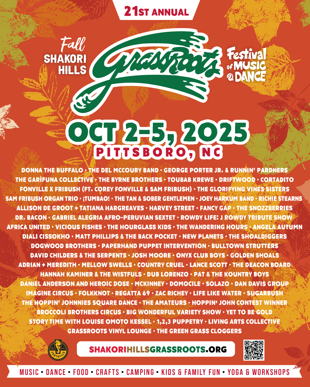 Shakori Hills GrassRoots Festival of Music & Dance