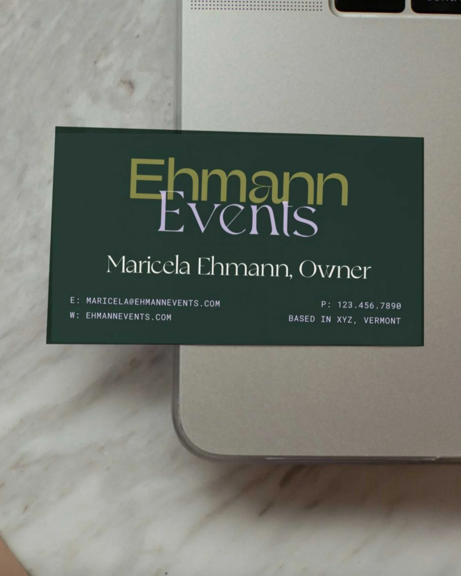 Ehmann Events - Brand Design & Social Media Templates | VVITCH Digital ...