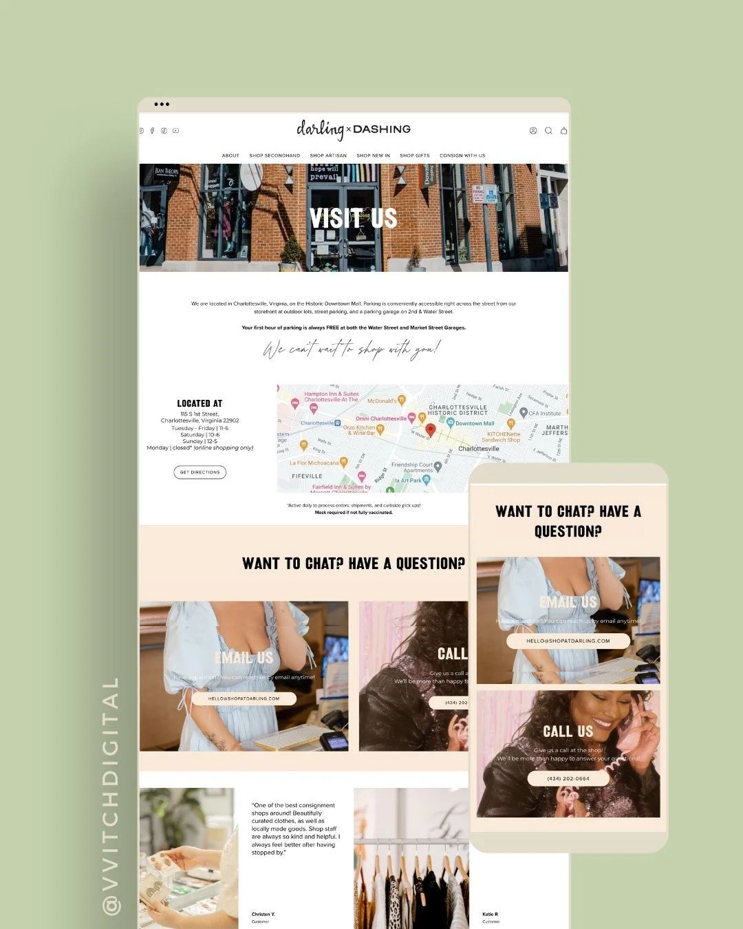 Darling x Dashing Boutique - Shopify Website Audit & Redesign | VVITCH ...