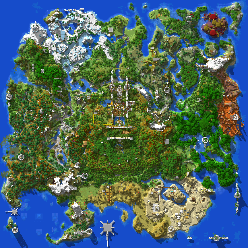 TU41 / TU46 Tutorial World | Elytra Update | Minecraft Console Edition ...