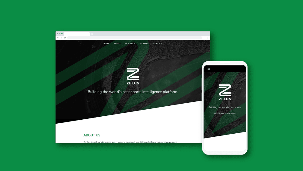 Zelus Analytics Website — Arushi Agarwala