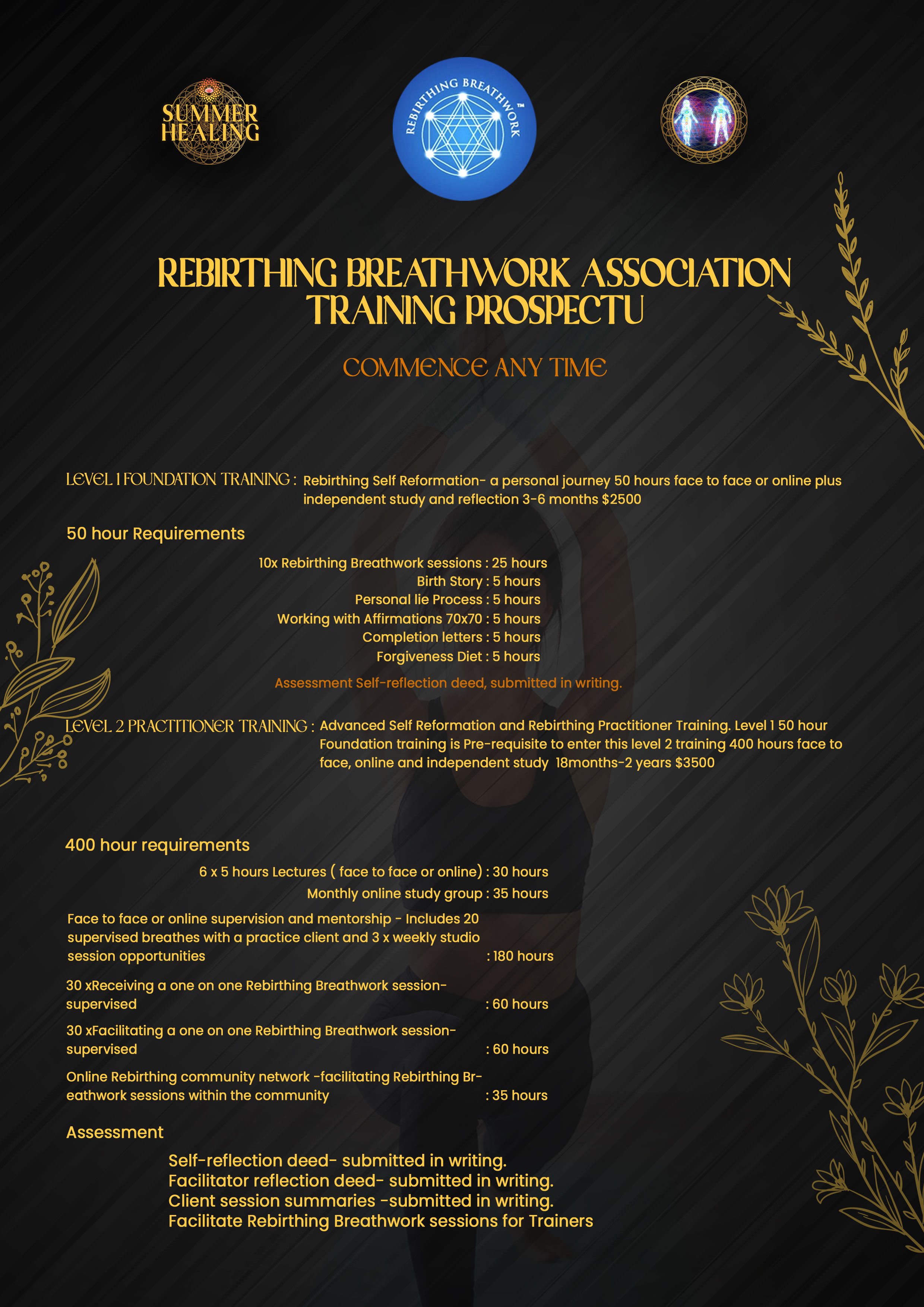 Rebirthing Breathwork Sessions | Restorative Yoga | Meditation — Summer ...