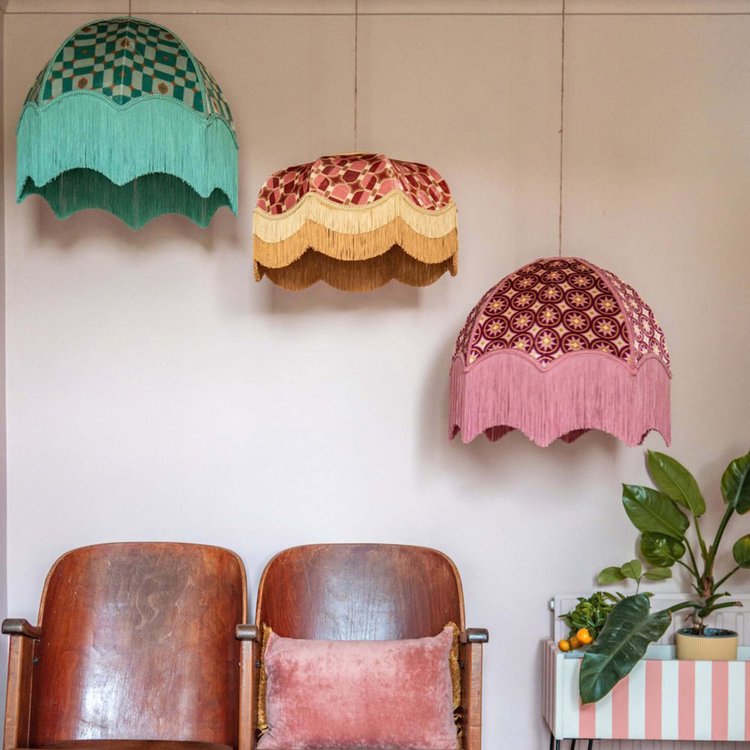 Lampshades - Tinker & Tallulah | Handmade Fringed Lampshades