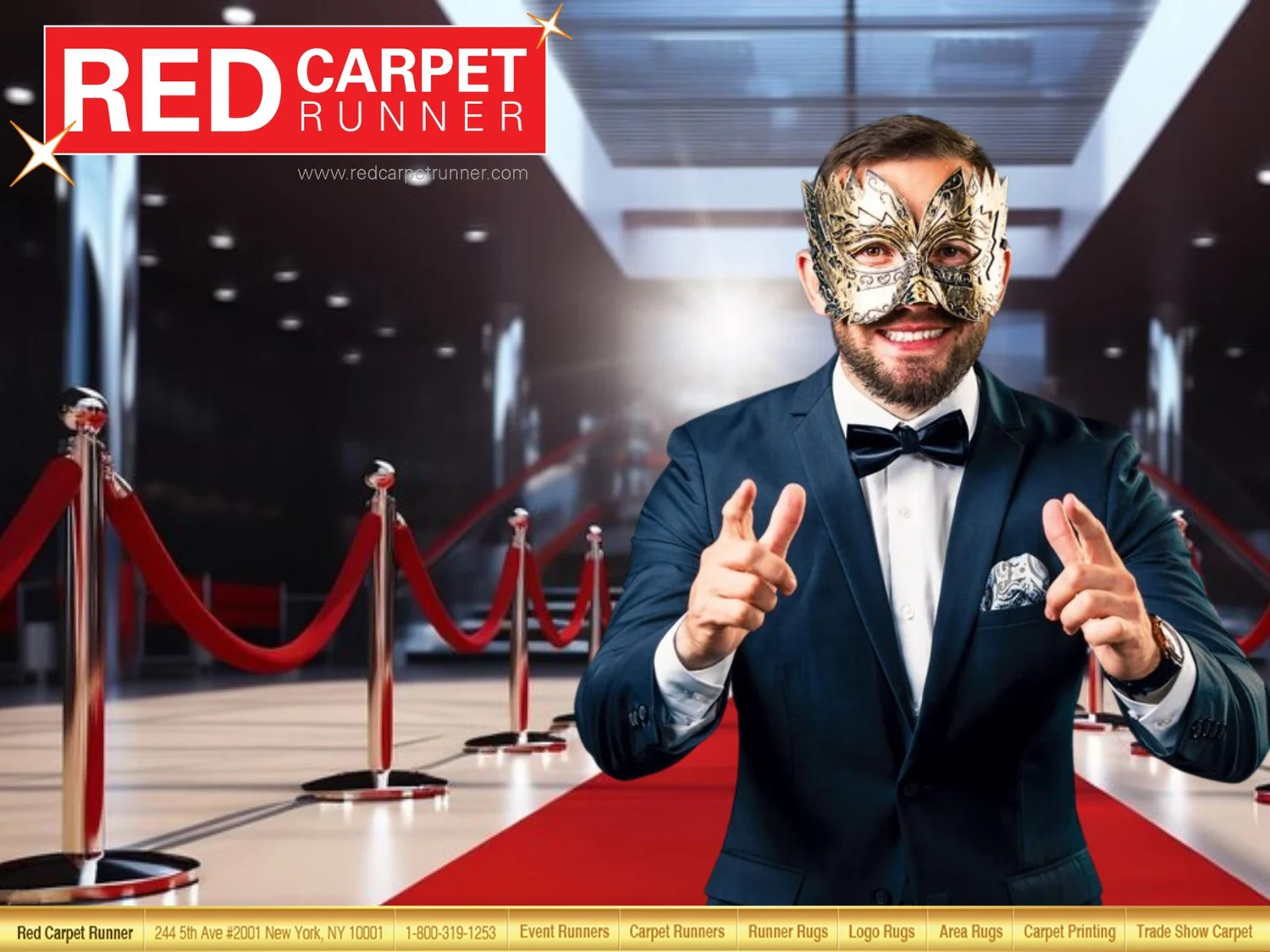 Red Carpet for Masquerade Ball — Red Carpet Runner