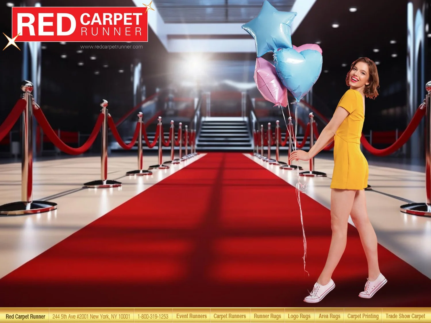 Red Carpet for Gender Reveal Parties — Red Carpet Runner