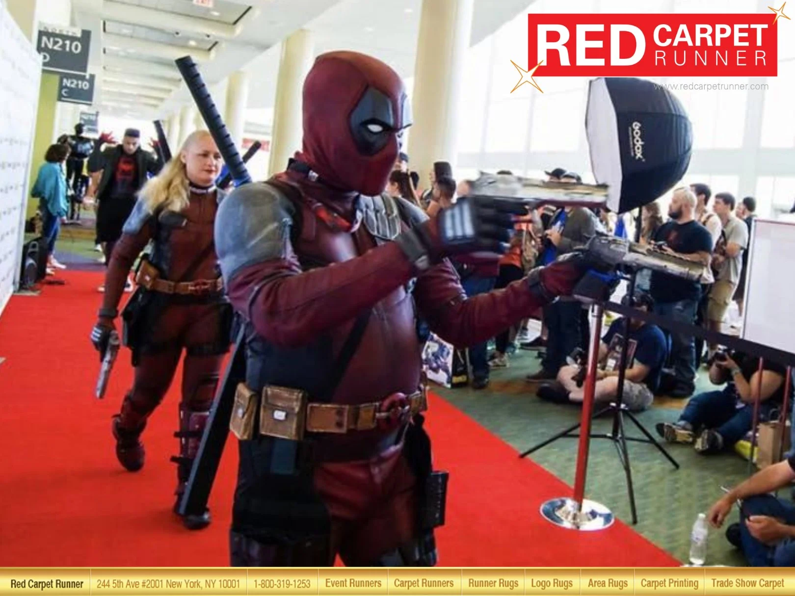 Red Carpet for Comic Conventions (Comic Cons) — Red Carpet Runner