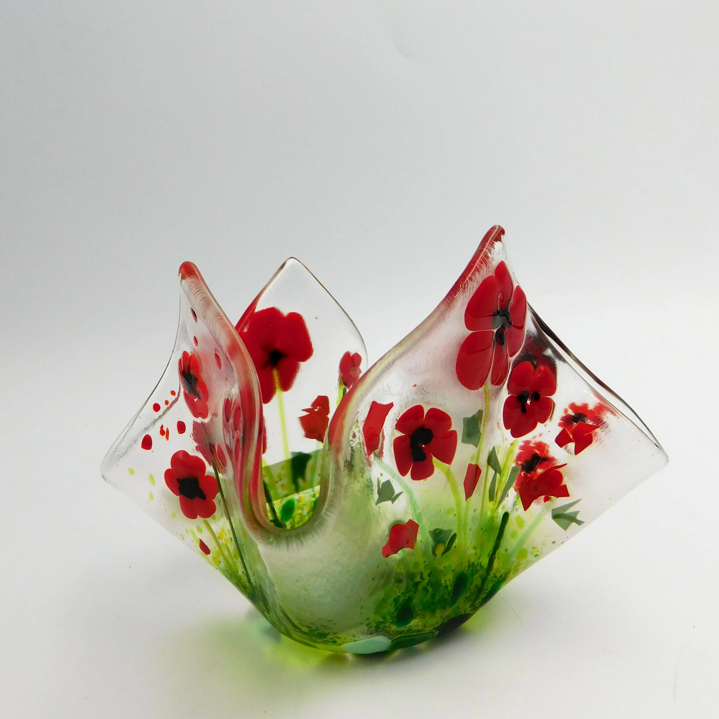 Gallery of Slumped Fused-Glass Art — Glassworks Crafting Studio ...
