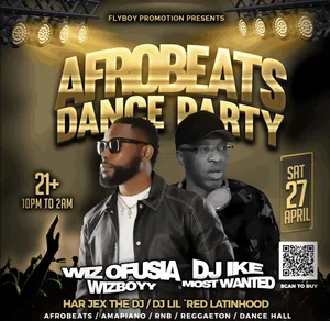 AFROBEATS DANCE PARTY — Bissap Baobab Village
