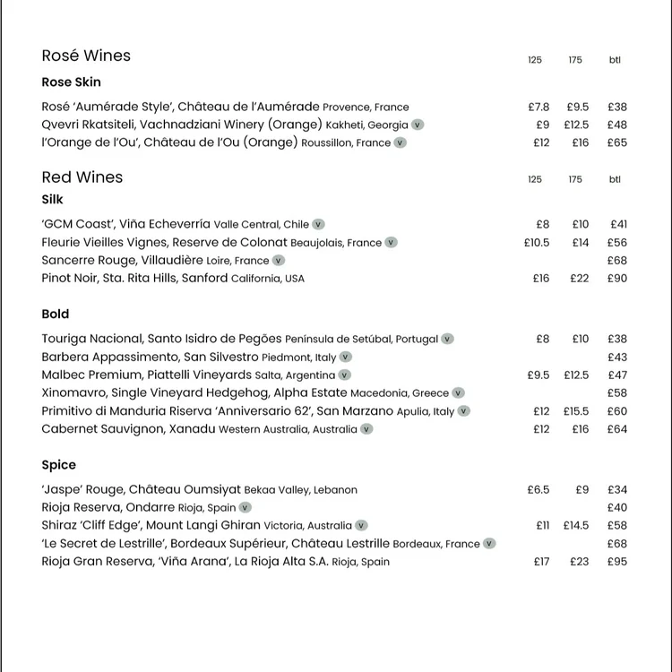 Menu — Angels with Bagpipes