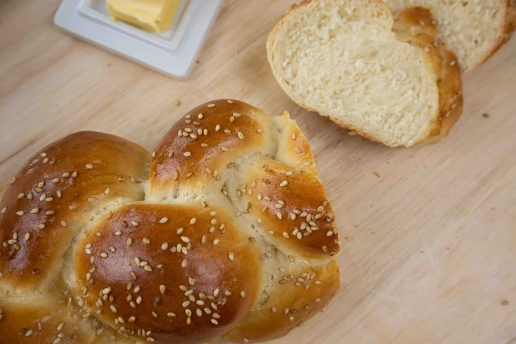 Easy Small Batch Challah Bread Recipe with Sesame Seeds — Its Better ...