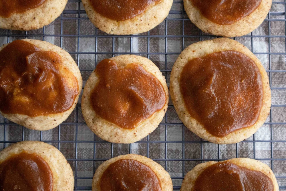 Easy Snickerdoodle Recipe With Sweet Pumpkin Glaze — Its Better with Butter