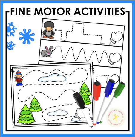 The Mitten Winter Activities Sequencing Story Literacy Book Companion ...