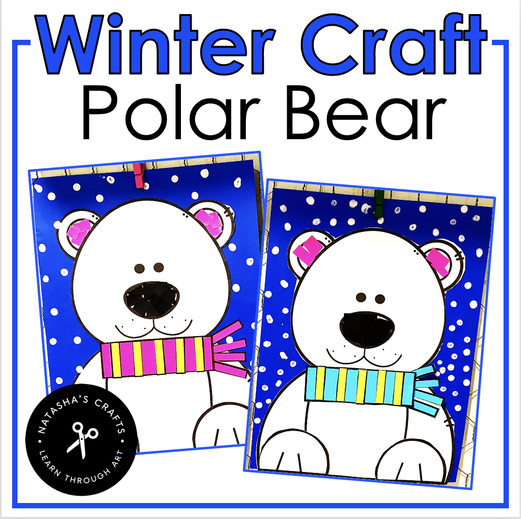Polar Bear Craft — Natasha's Crafts