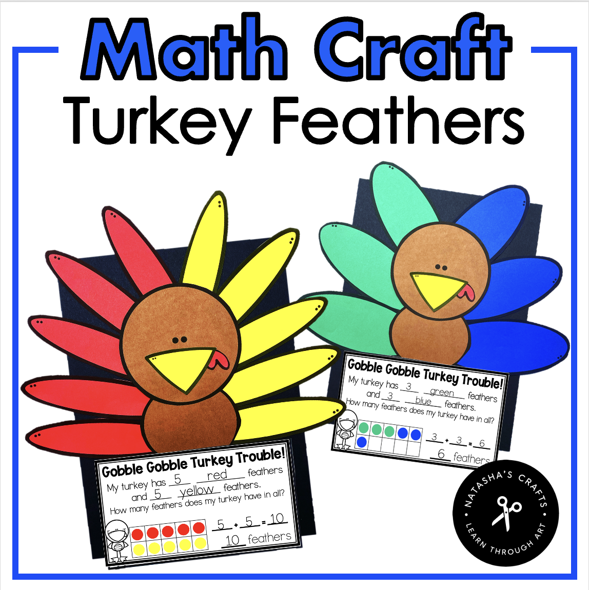 2d Shape Turkey Craft | Geometry Unit | Kindergarten Fall Crafts ...