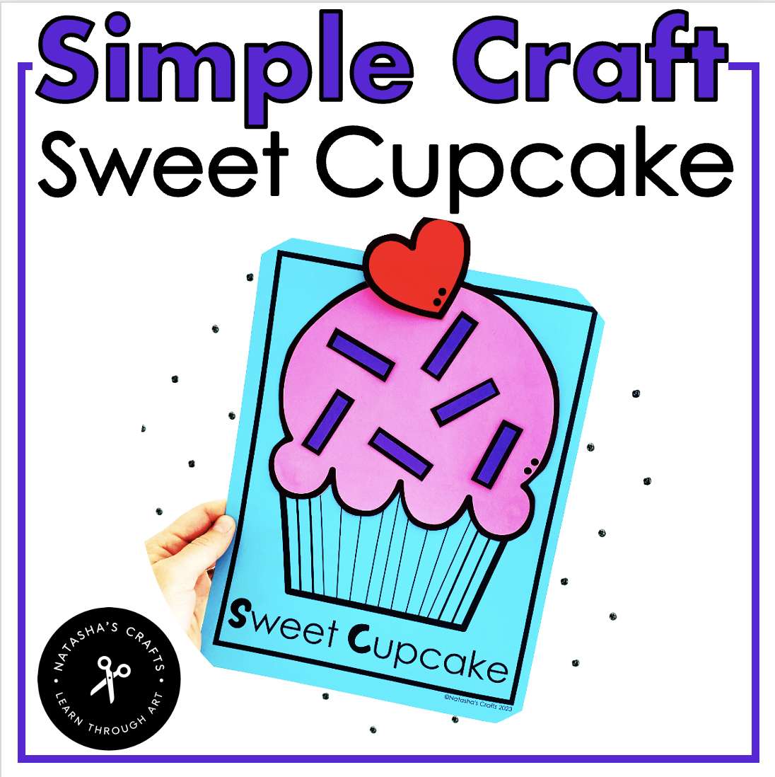 Simple Pizza My Heart Fine Motor Craft — Natasha's Crafts