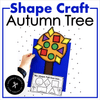 2d Shape Turkey Craft | Geometry Unit | Kindergarten Fall Crafts ...