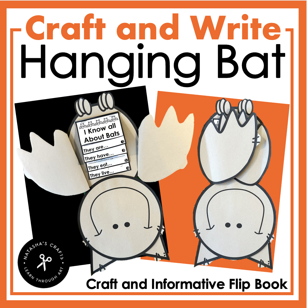 Bat Craft with Informative FlipBook Nocturnal All About Bats ...