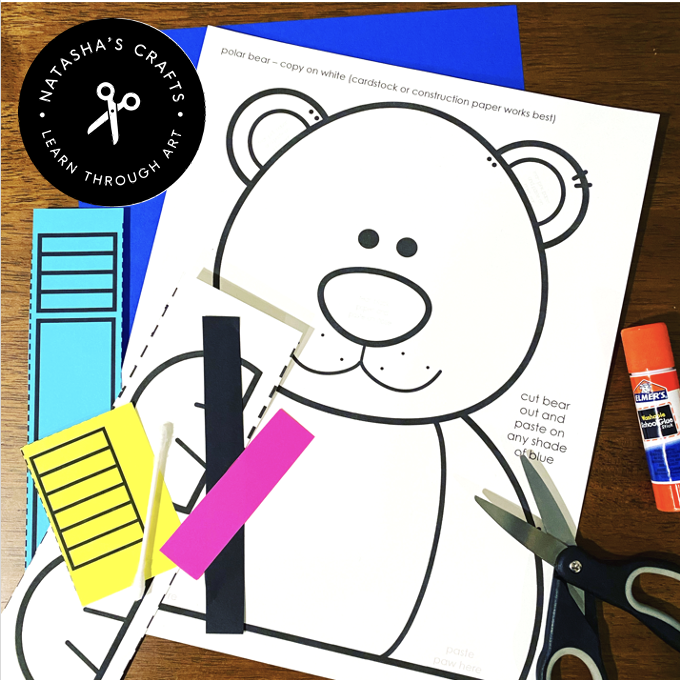 Polar Bear Craft — Natasha's Crafts