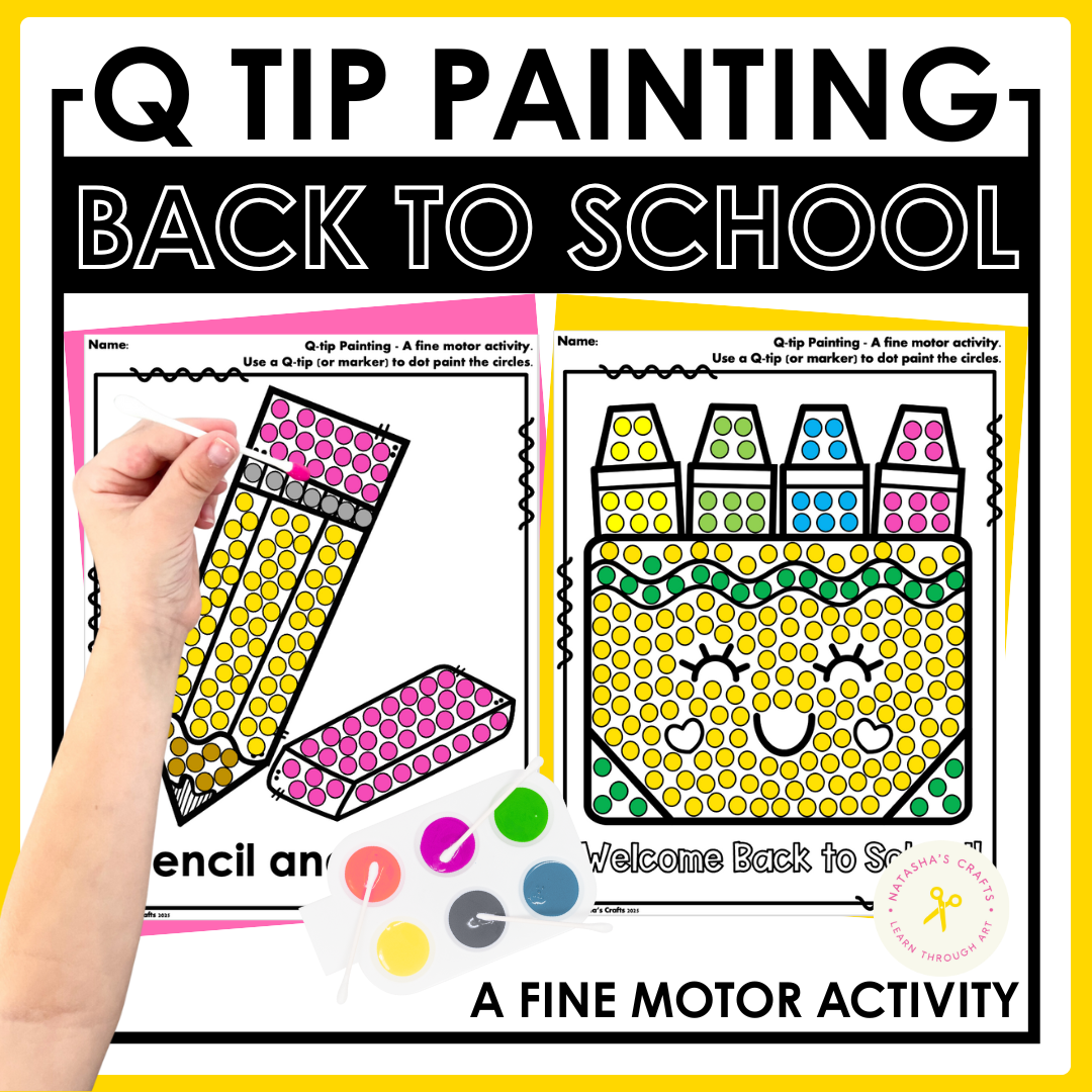 Simple Parts of a Butterfly Craft a Fine Motor Activity — Natasha's Crafts