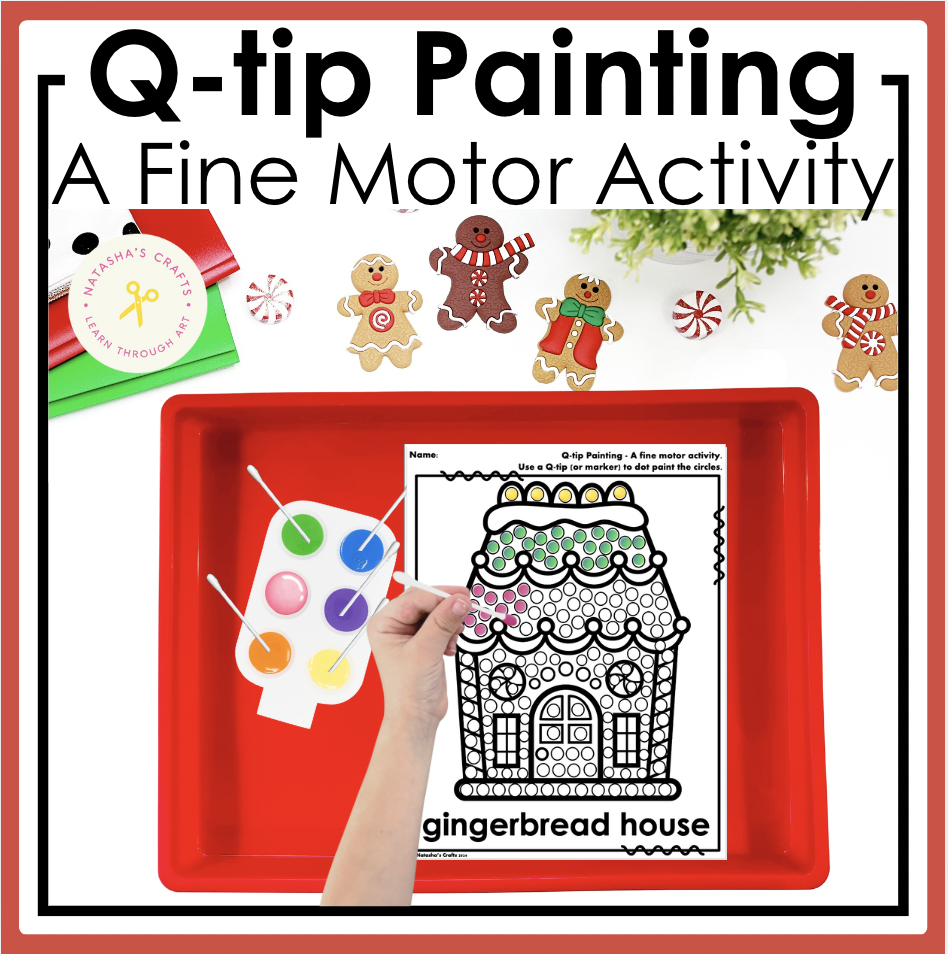 Shape Gingerbread House Craft — Natasha's Crafts