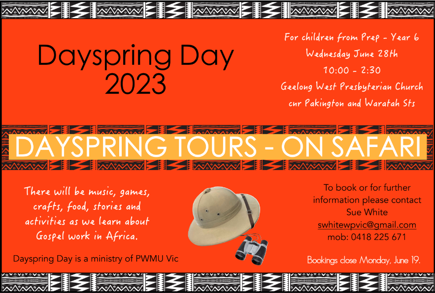 For children — PWMU of Victoria