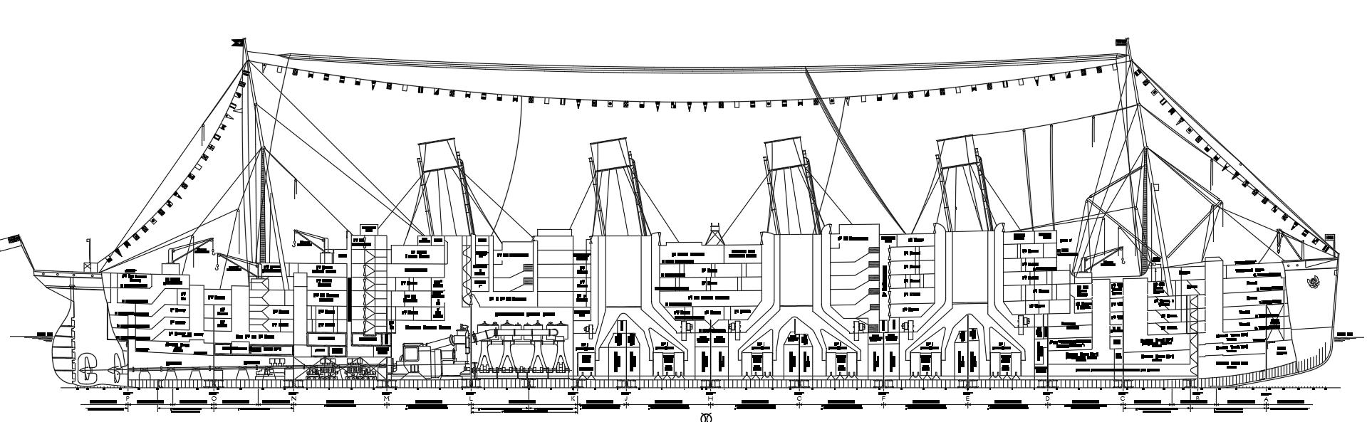 Titanic Deck Plan