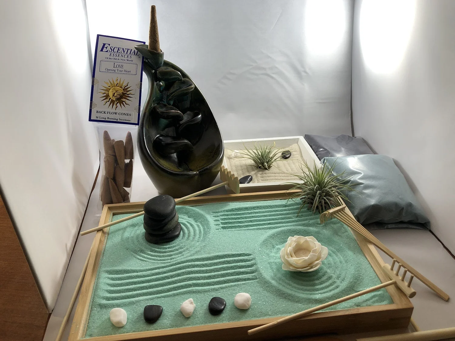 How to Use Incense Waterfall For Your Serene Space — Desktop Tranquility