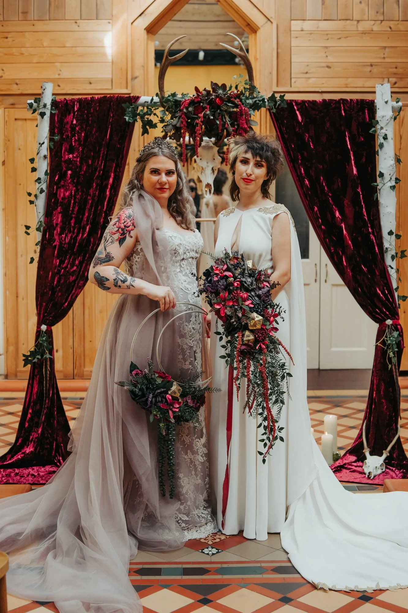 Maddison Rocks Floral, Dark and alternative bouquets and displays — Til ...
