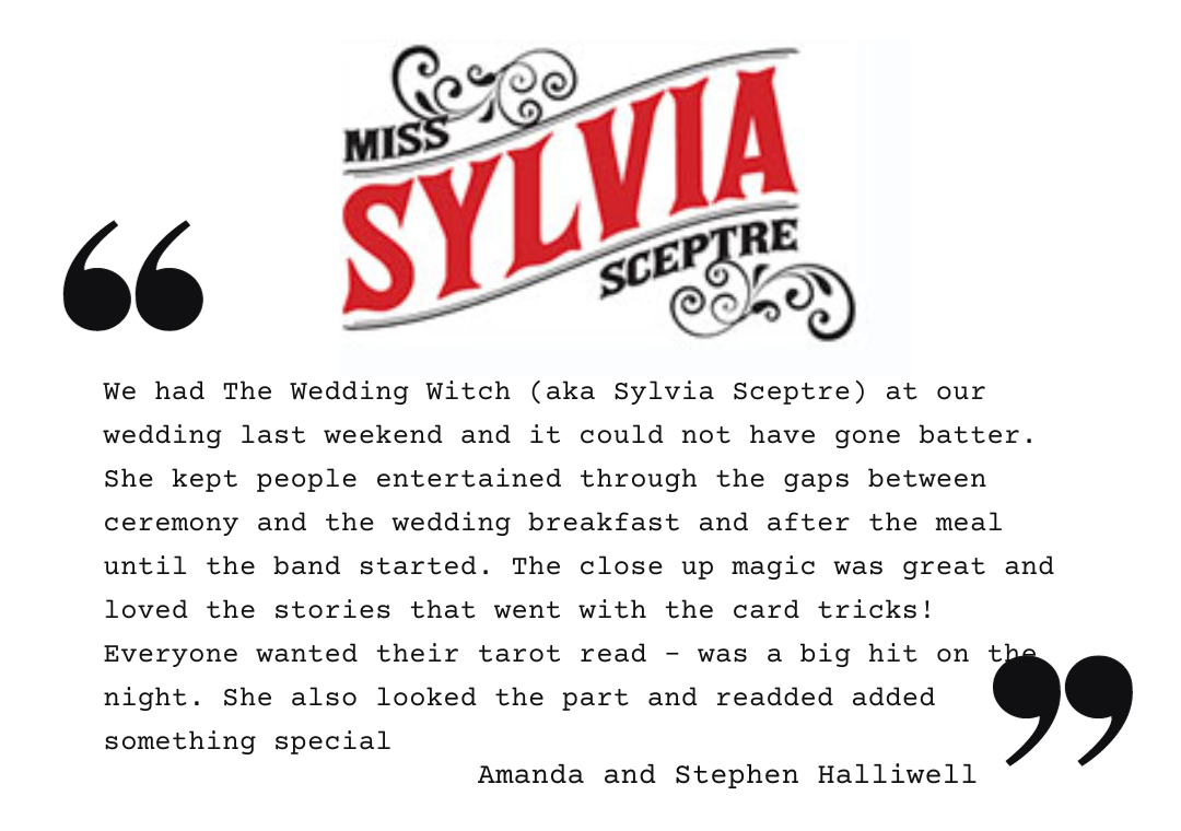Sylvia Sceptre, The Wedding Witch of Magic and Tarot — Til Death - Alternative Wedding Collective