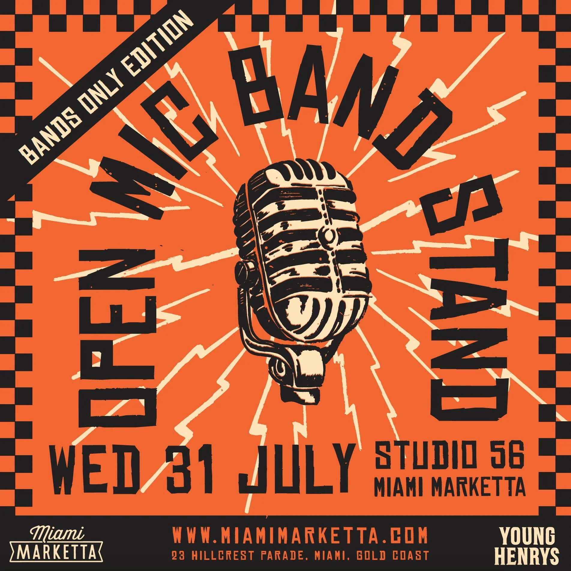 "Speak Easy" an Open Mic Night — Miami Marketta