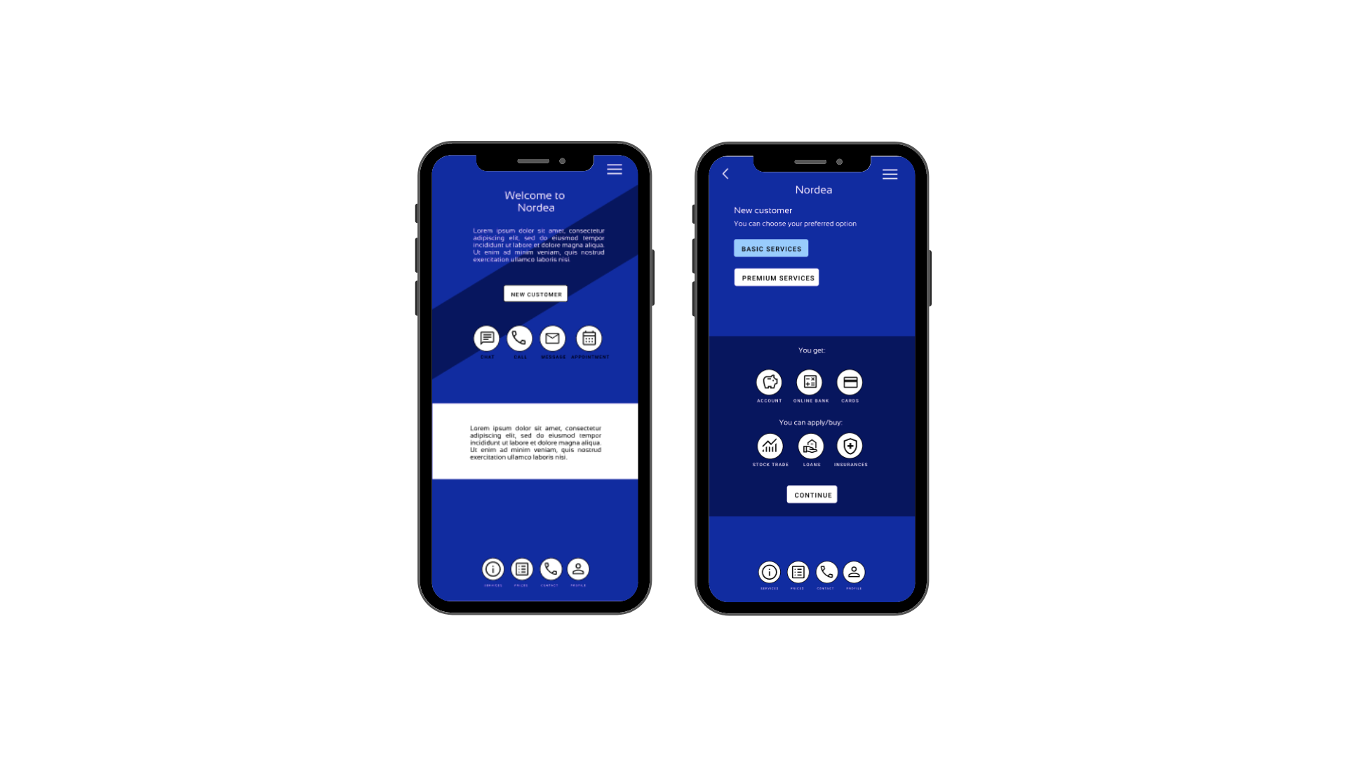 Nordea Ux application work — Antti-Johan Kettunen