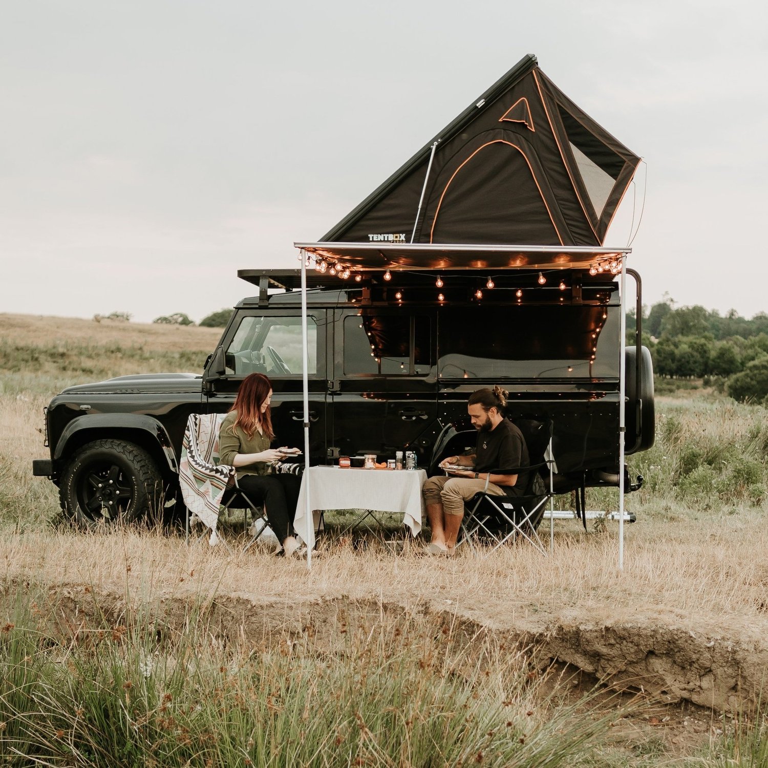 Northumberland Defender Hire - Defender Camping Hire